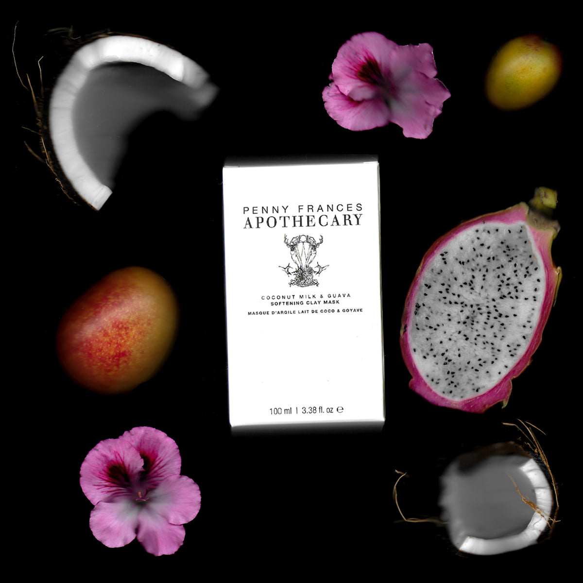 Coconut Milk & Guava Softening Clay Mask 100ml – Penny Frances Apothecary
